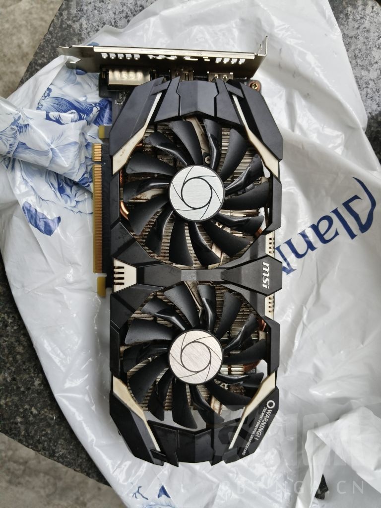 [电脑硬件] 微星N卡 1060 6g显卡，双风扇，500 NGA玩家社区