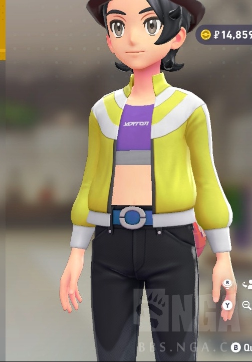 宝可梦传说za，衣服不限性别。 NGA玩家社区