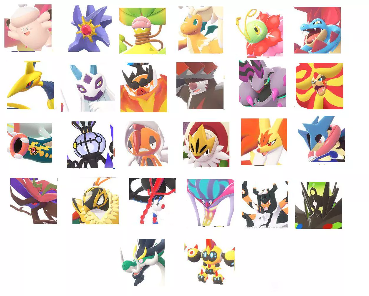 [ZA] [剧透] [搬运] 宝可梦ZA新mega种族值汇总和图鉴立绘一图流 NGA玩家社区