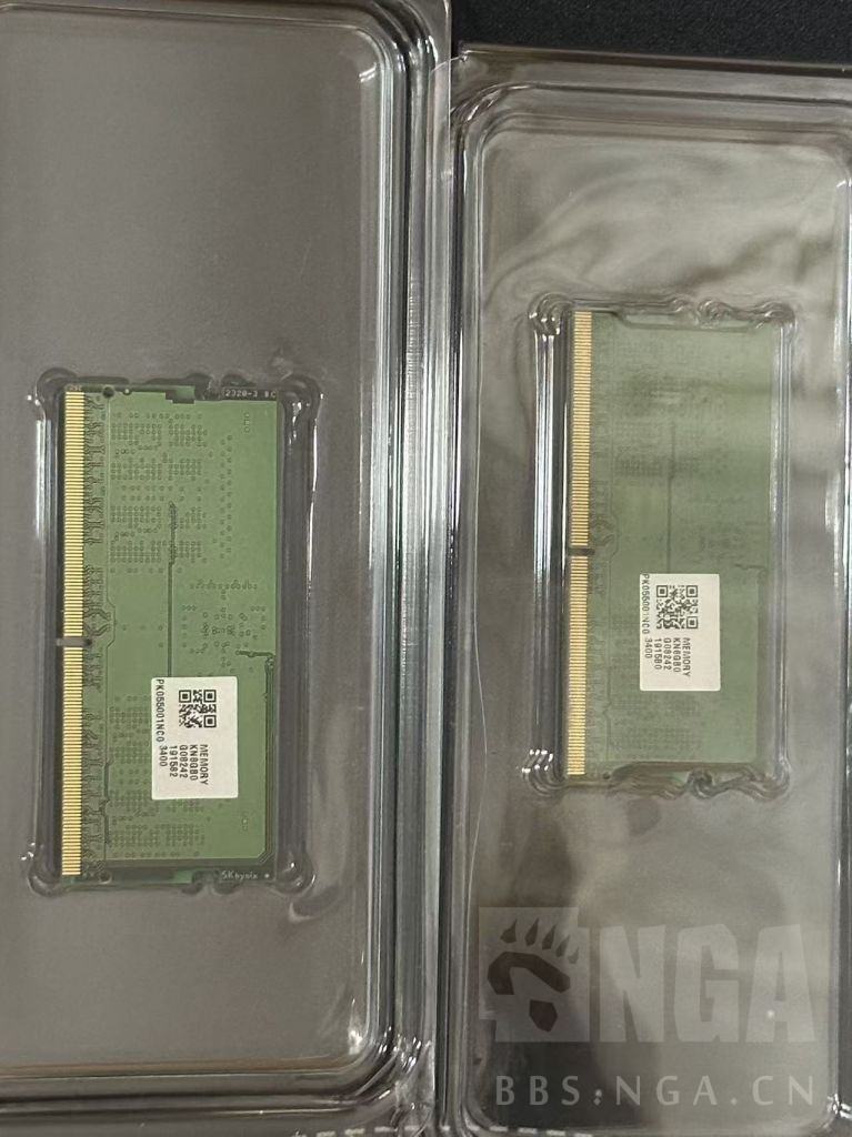 海力士 DDR5 5600 8G*2 笔记本内存 380元 NGA玩家社区