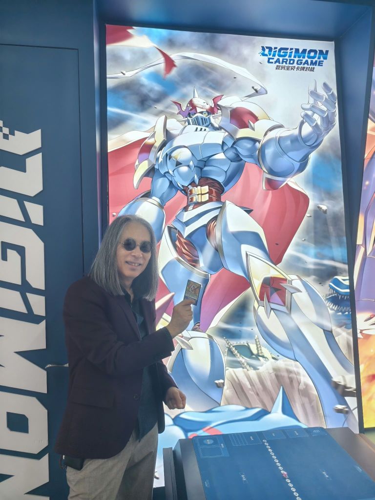 [数码宝贝] 小中千昭这次来国内还跑去DTCG官店合影了 NGA玩家社区