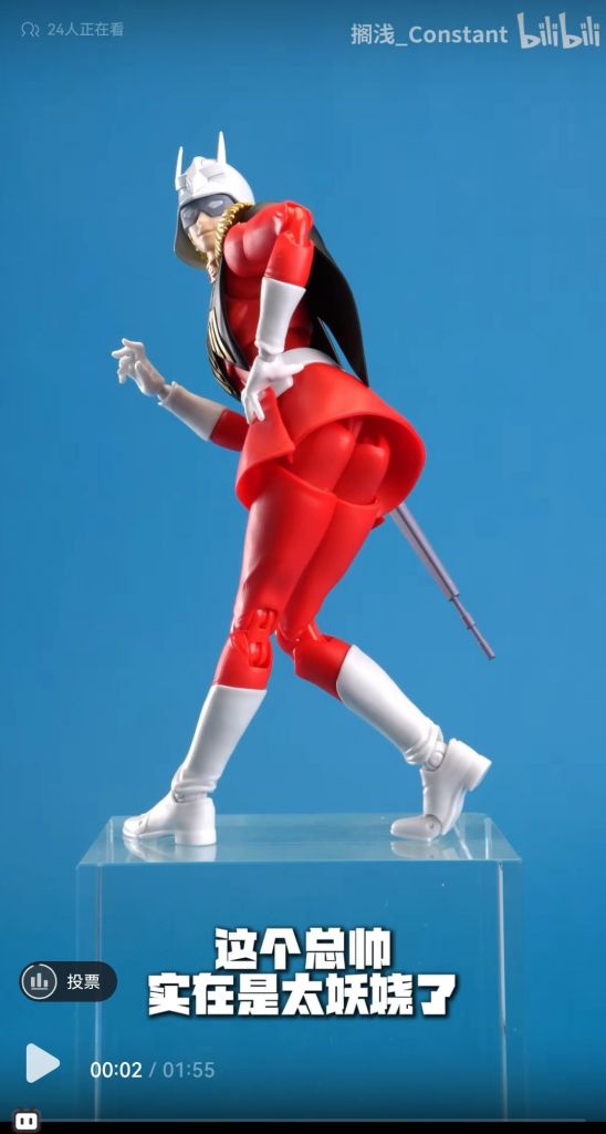 [可动成品] 听说这次夏亚shf的可动性很不错 NGA玩家社区