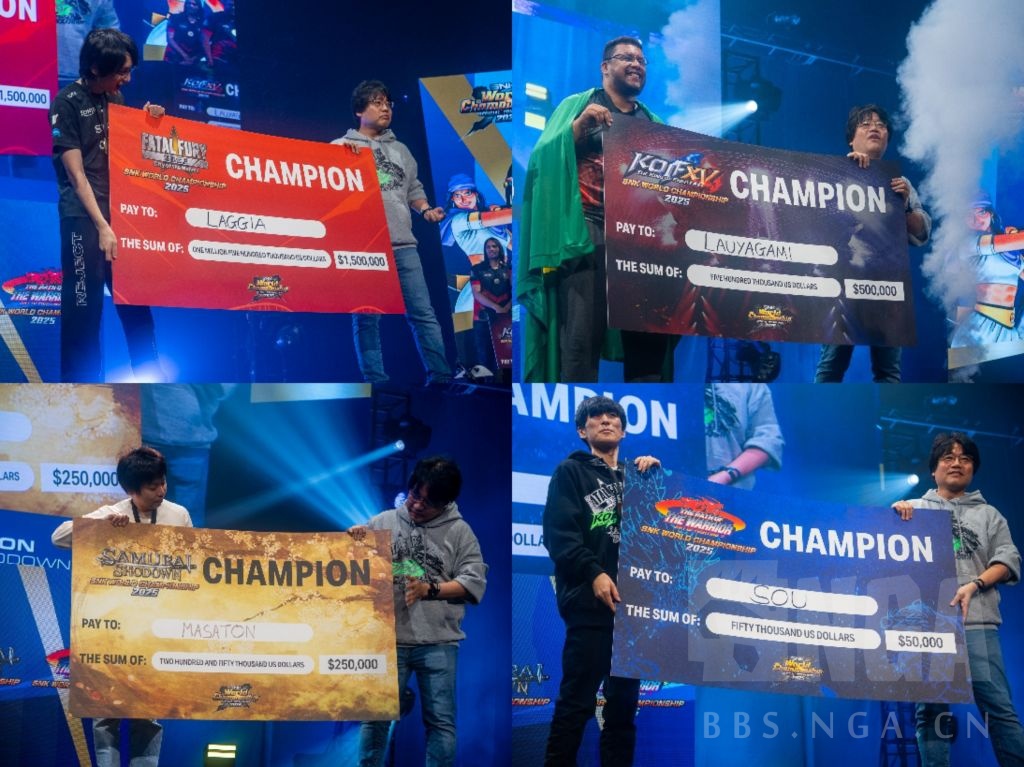 四大项目赛果公布！SWC 2025 圆满落幕 NGA玩家社区