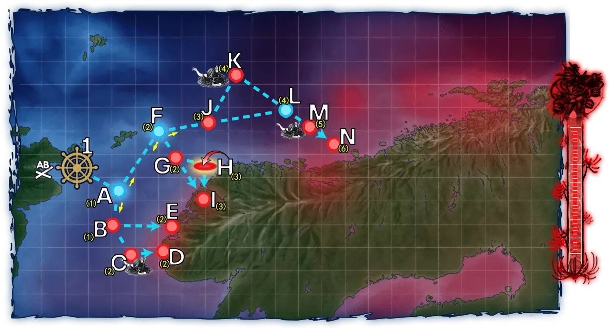 在 - [2025年秋季活动甲级攻略][逆転！ナルヴィク攻防戦]电子幽灵的纳尔维克司令部[v0.1-E1先行] - 中的回复 NGA玩家社区