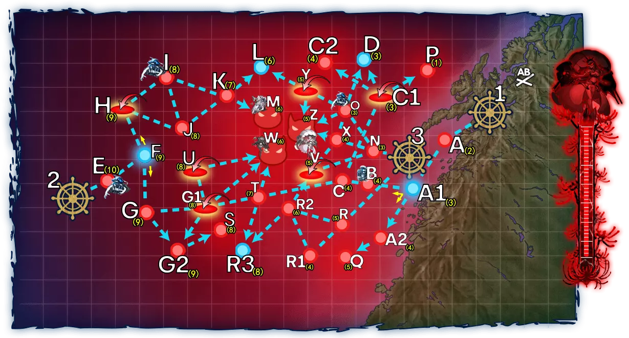 在 - [2025年秋季活动甲级攻略][逆転！ナルヴィク攻防戦]电子幽灵的纳尔维克司令部[v0.3-前段先行] - 中的回复 NGA玩家社区