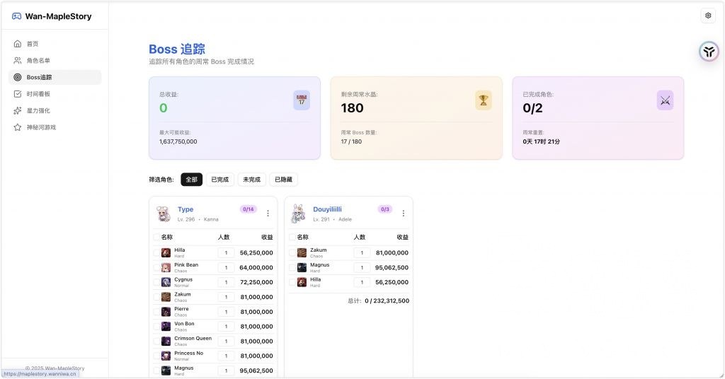[国际服] 做了个gmsr的工具网站 NGA玩家社区