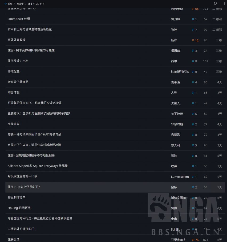[破事氵] 大致看了一下美服论坛上关于家宅系统的讨论 NGA玩家社区