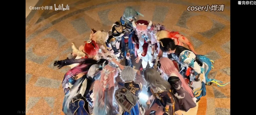 我现在贼爱看崩铁12黄金裔集结的coser NGA玩家社区