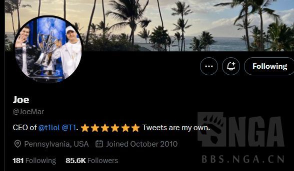 [场外杂谈]我说个靠谱点的吧t1管理层换人了 NGA玩家社区