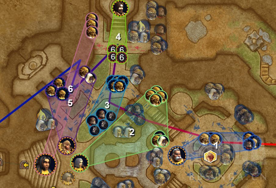 来几个18修道院的集合石路线 NGA玩家社区