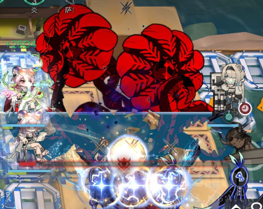 [闲谈交流] 这又是什么新BUG了，带1技能的死芒无限触发3技能特效？ NGA玩家社区