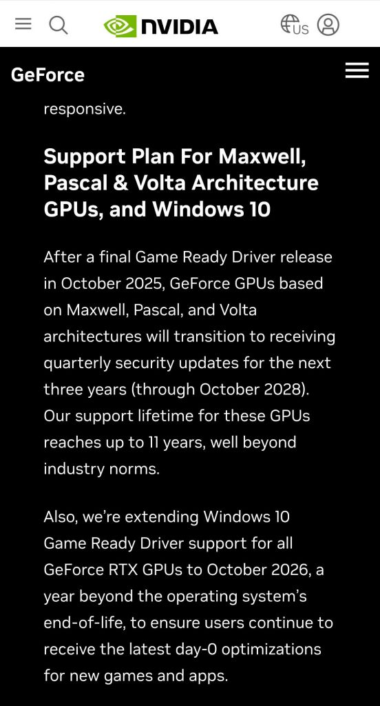 [硬件求助] nvidia 595.02驱动据说与10系显卡断舍离了 NGA玩家社区
