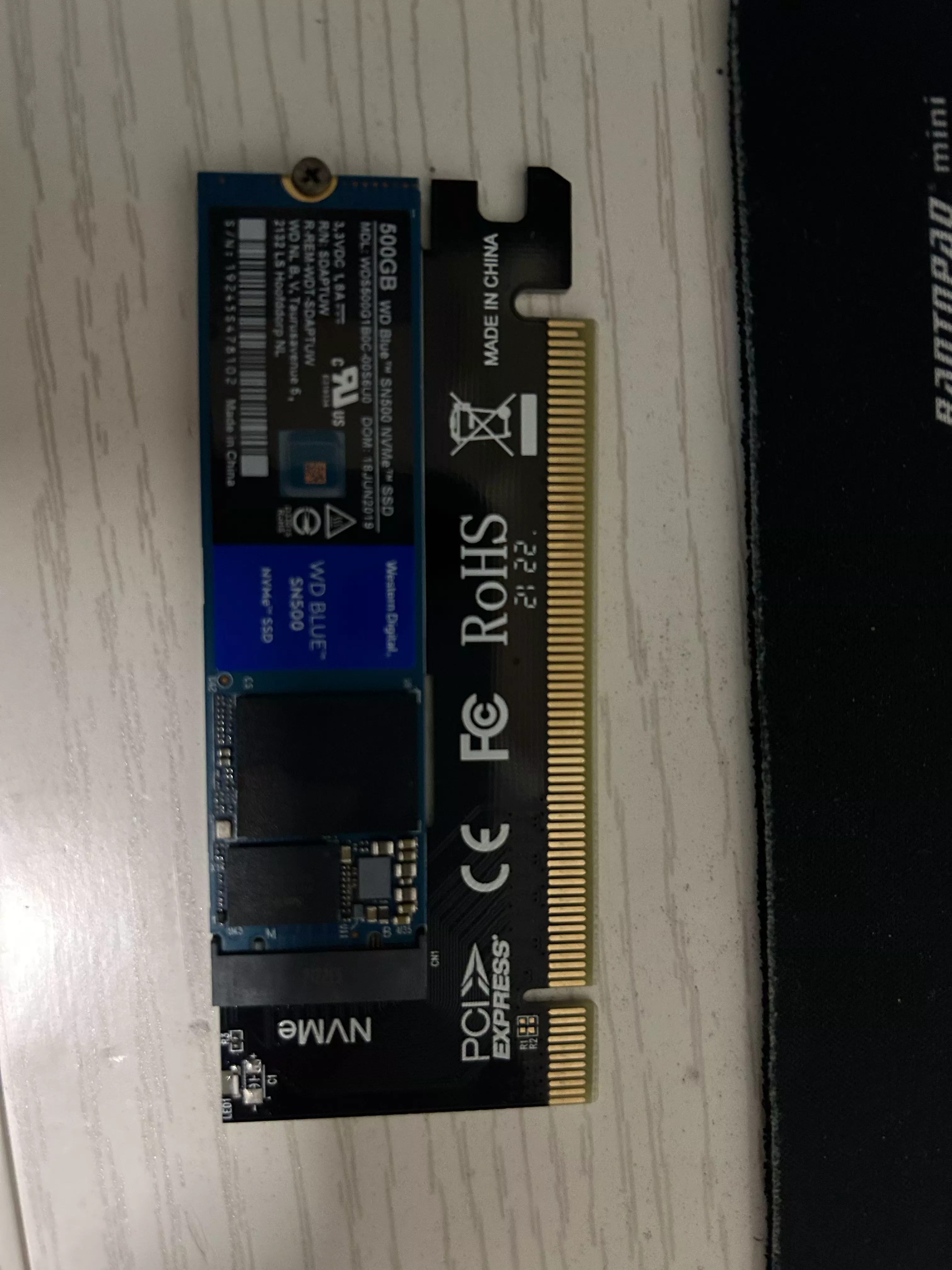 出2个500g固态 178