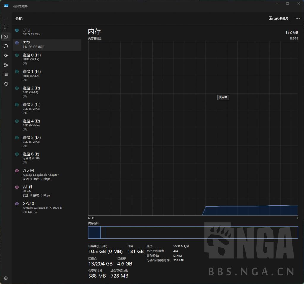 假装自己入了最潮的48G内存 NGA玩家社区