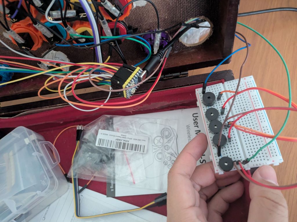 DIY hitbox噪音轴，加装蜂鸣器和魔改gp2040固件 178