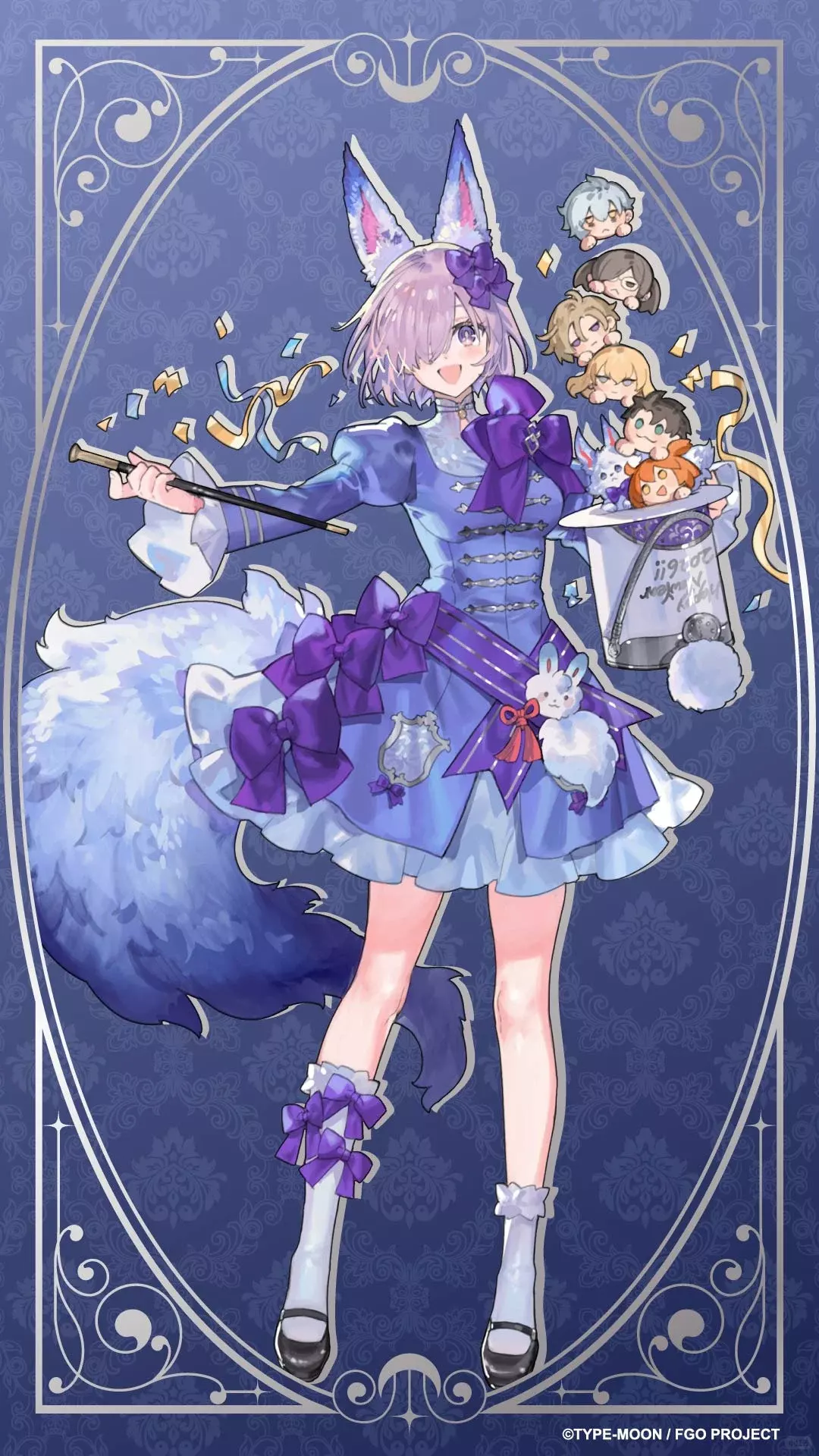 [国服] Aniplex新春贺图，影法师大人回来了(目前公开玛修、黑贞、伯爵、太公望，下一弹明天出) NGA玩家社区