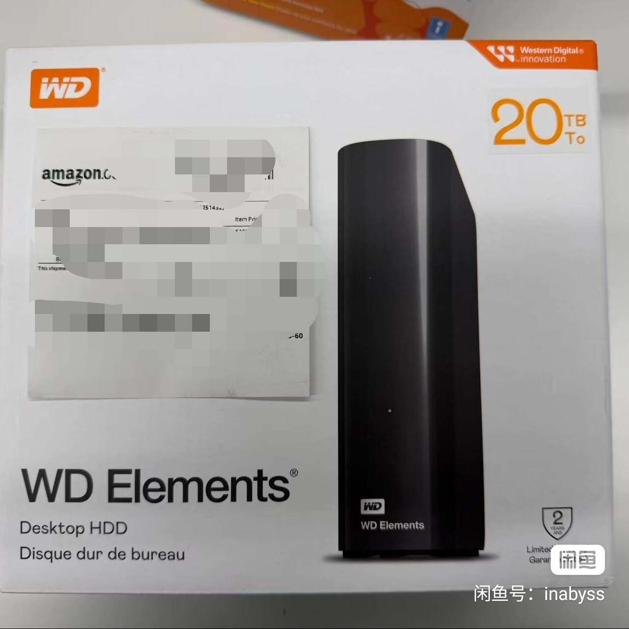 卖全新WD ELEMENT 20TB 移动硬盘 NGA玩家社区
