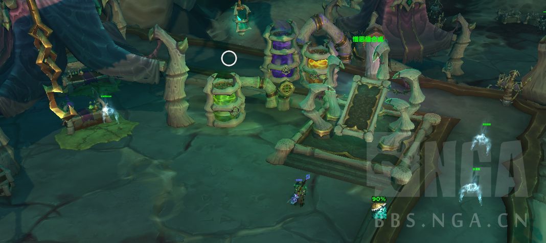 [求助] 通灵憎恶工厂 看不到拉萨恩NPC 178